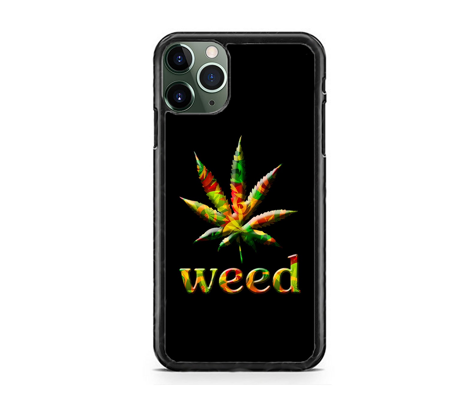 Weed Leaf Marijuana Joint Pot Cool Slim Case Cover for Iphone | Etsy