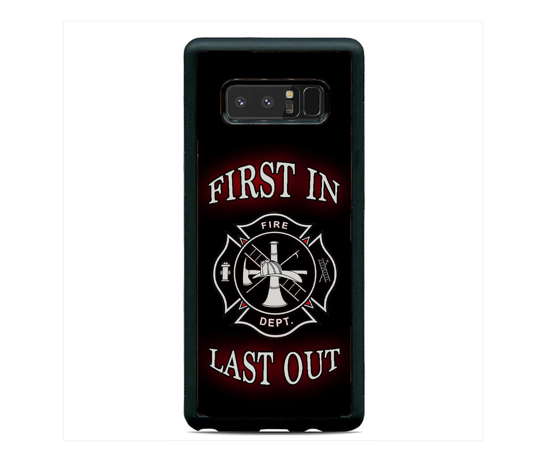 Fire Dept. Firefighter Fireman Logo Hard Case Cover for Samsung Galaxy ...