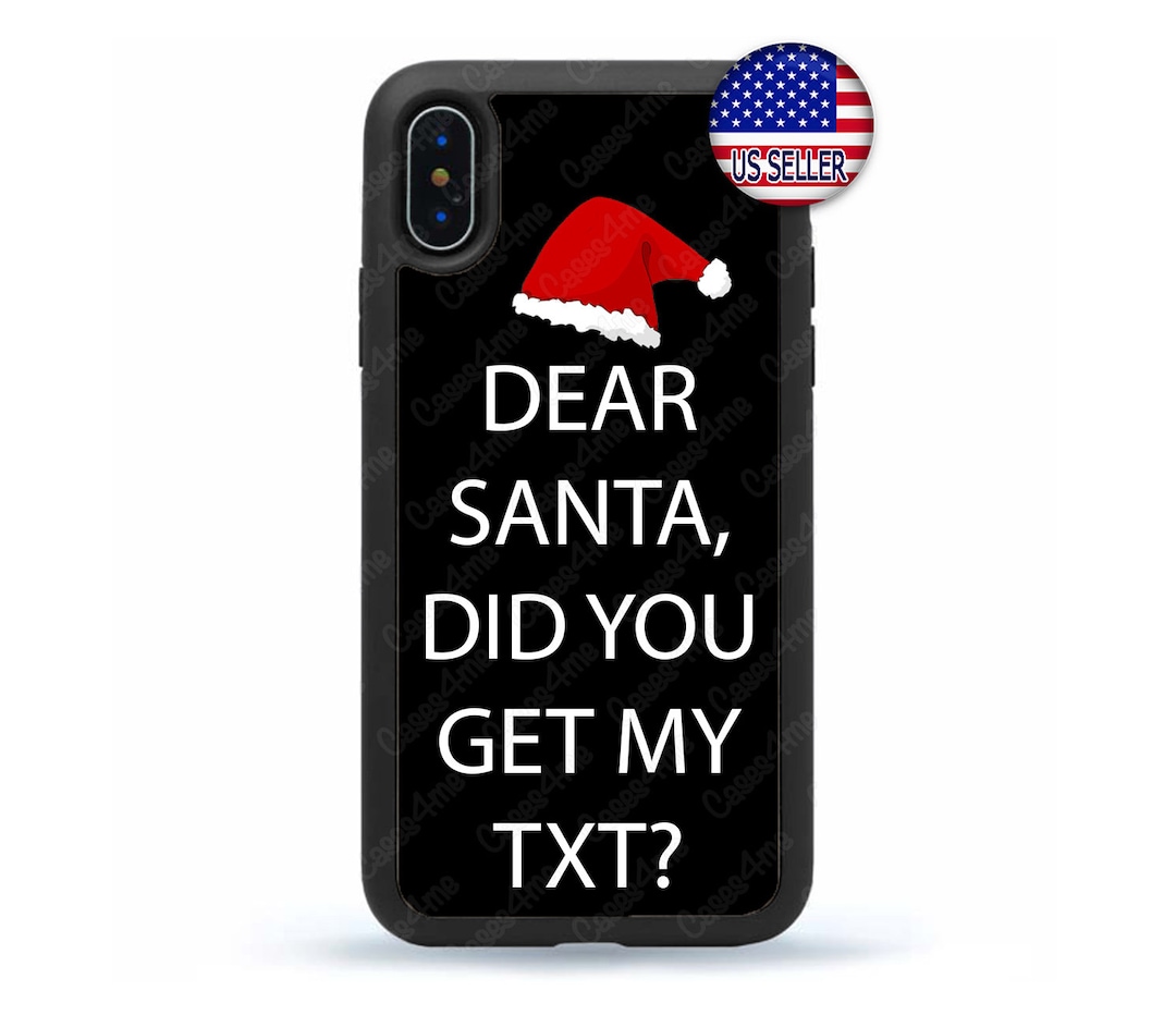 Funny Santa Clause Christmas Quote Lightweight Phone Case Cover for ...