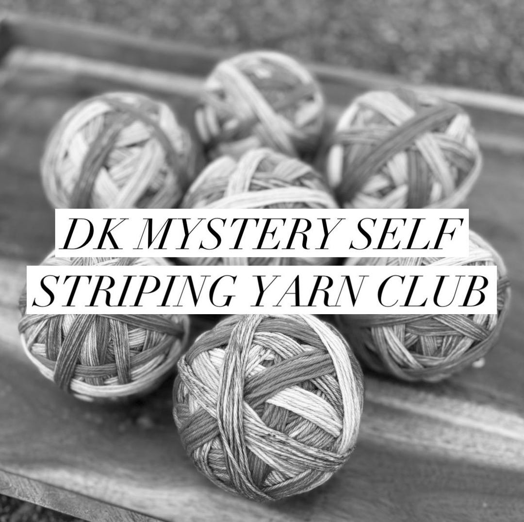 DK, Preorder, December Color of the Month, DK, Hand Dyed Yarn, Self ...