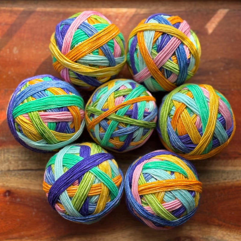 Rainbow Yarn - Etsy