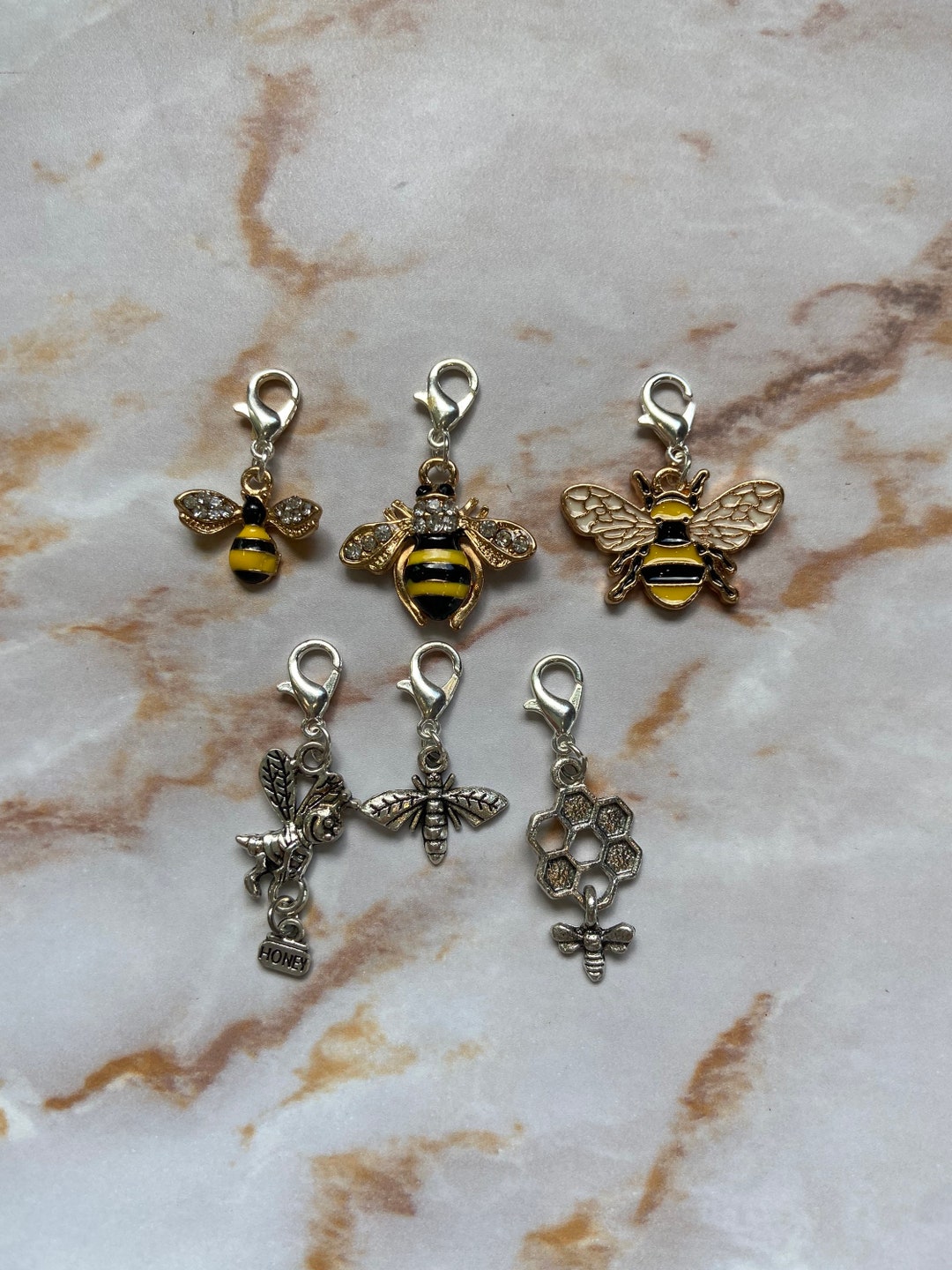 Progress Keeper Set, Snag Free Stitch Marker, Zipper Pull, Removable ...