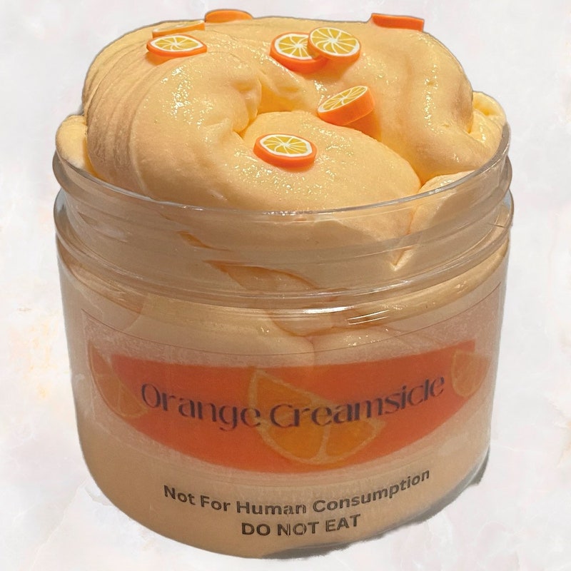 Orange Slime - Etsy