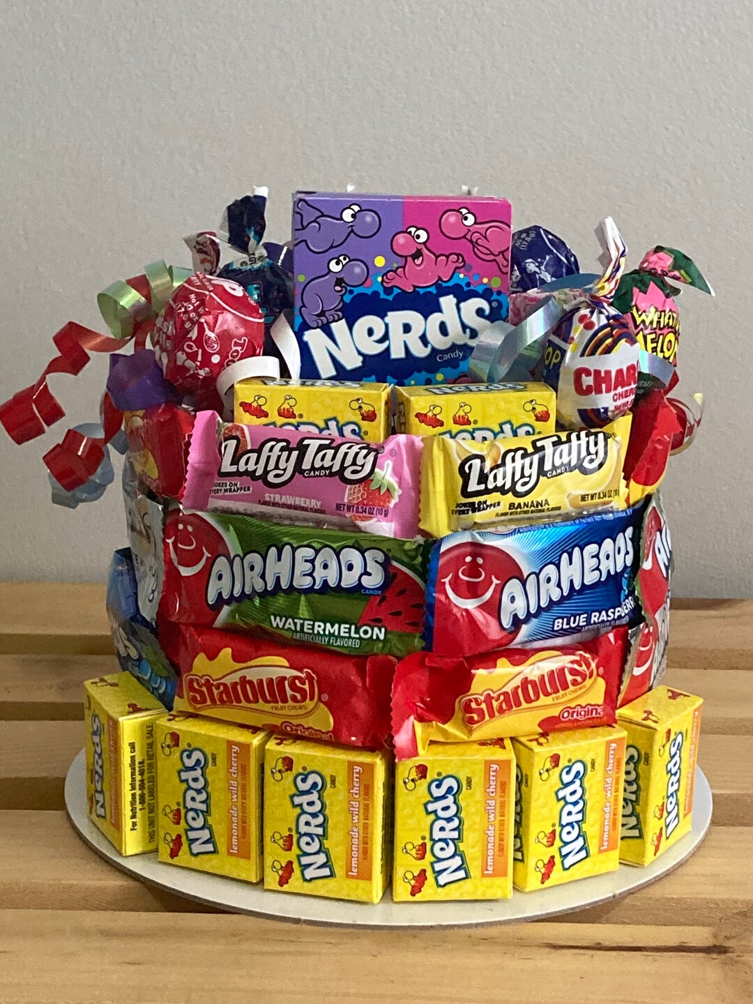 Nerds Theme Candy Cake Sweet and Sour - Etsy