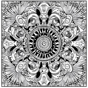 Amazing Pattern Printable Coloring Pages | PNG Format | Instant ...