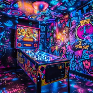 PNG Seamless Patterns Disco Pinball Digital Paper 5 Designs Colorful ...