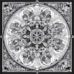 Amazing Pattern Printable Coloring Pages | PNG Format | Instant ...