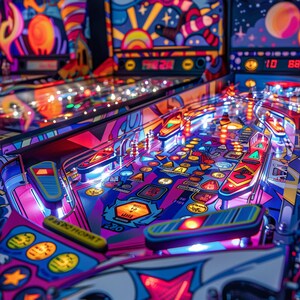 PNG Seamless Patterns Disco Pinball Digital Paper 5 Designs Colorful ...