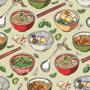 PNG Seamless Patterns Pho Digital Paper 5 Designs Wallpaper Tile Fabric ...