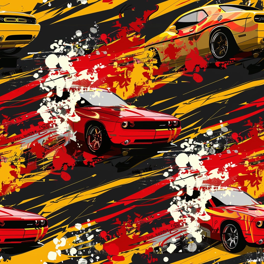 Seamless Patterns Challenger Graffiti Digital Paper 5 Designs Graffiti ...