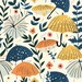 Seamless Files Summer Rain Digital Scrapbook Paper 5 Designs Sewing ...