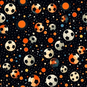 PNG Seamless Patterns Soccer Digital Paper 5 Designs Sports Tile - Etsy