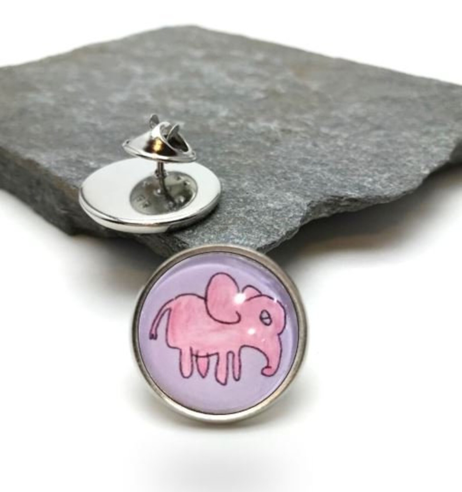 Your Child's Artwork Pin Personalized Lapel Pin | Etsy