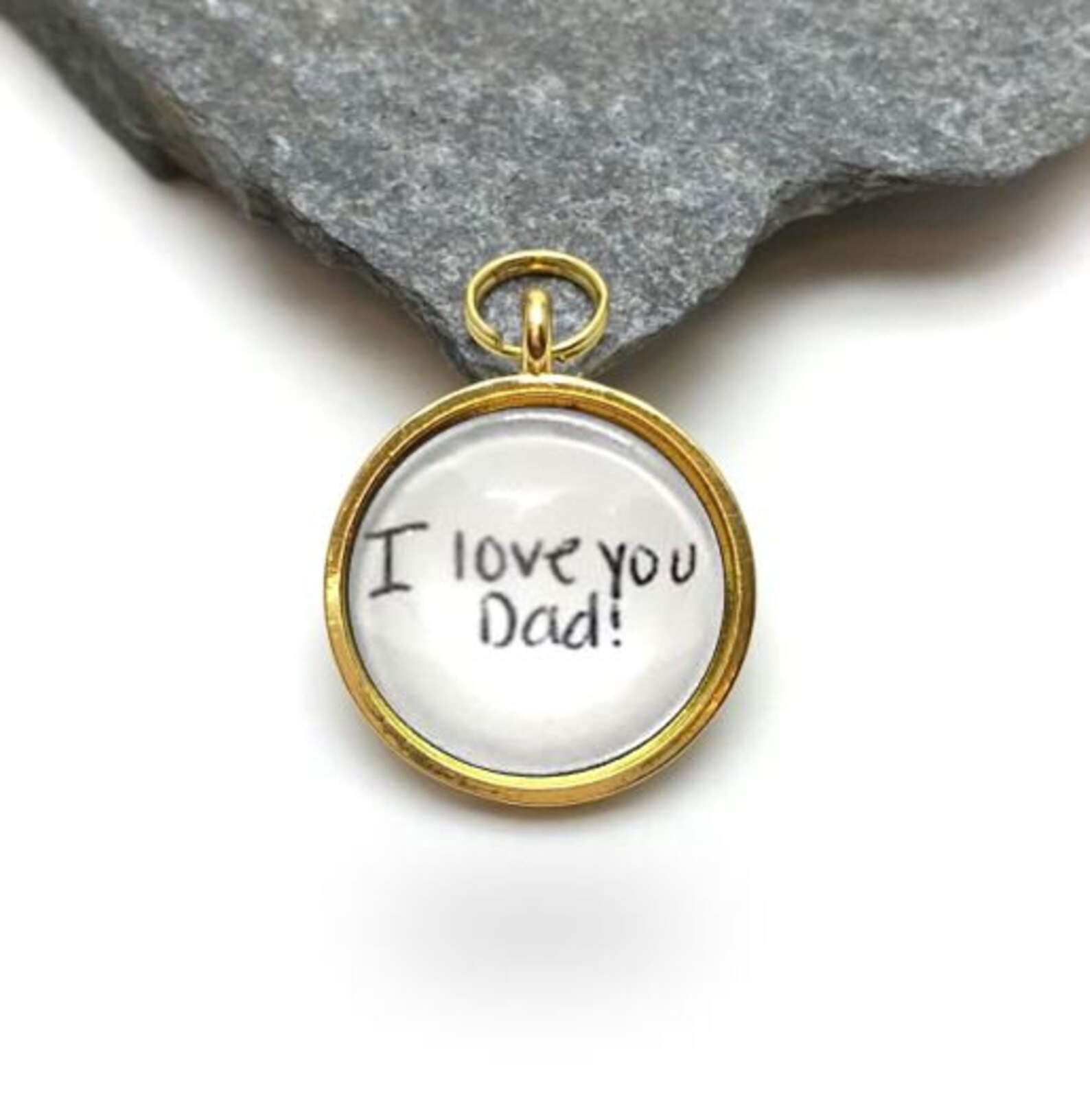 Small Round Photo Charm Small Charm Bracelet Charm | Etsy