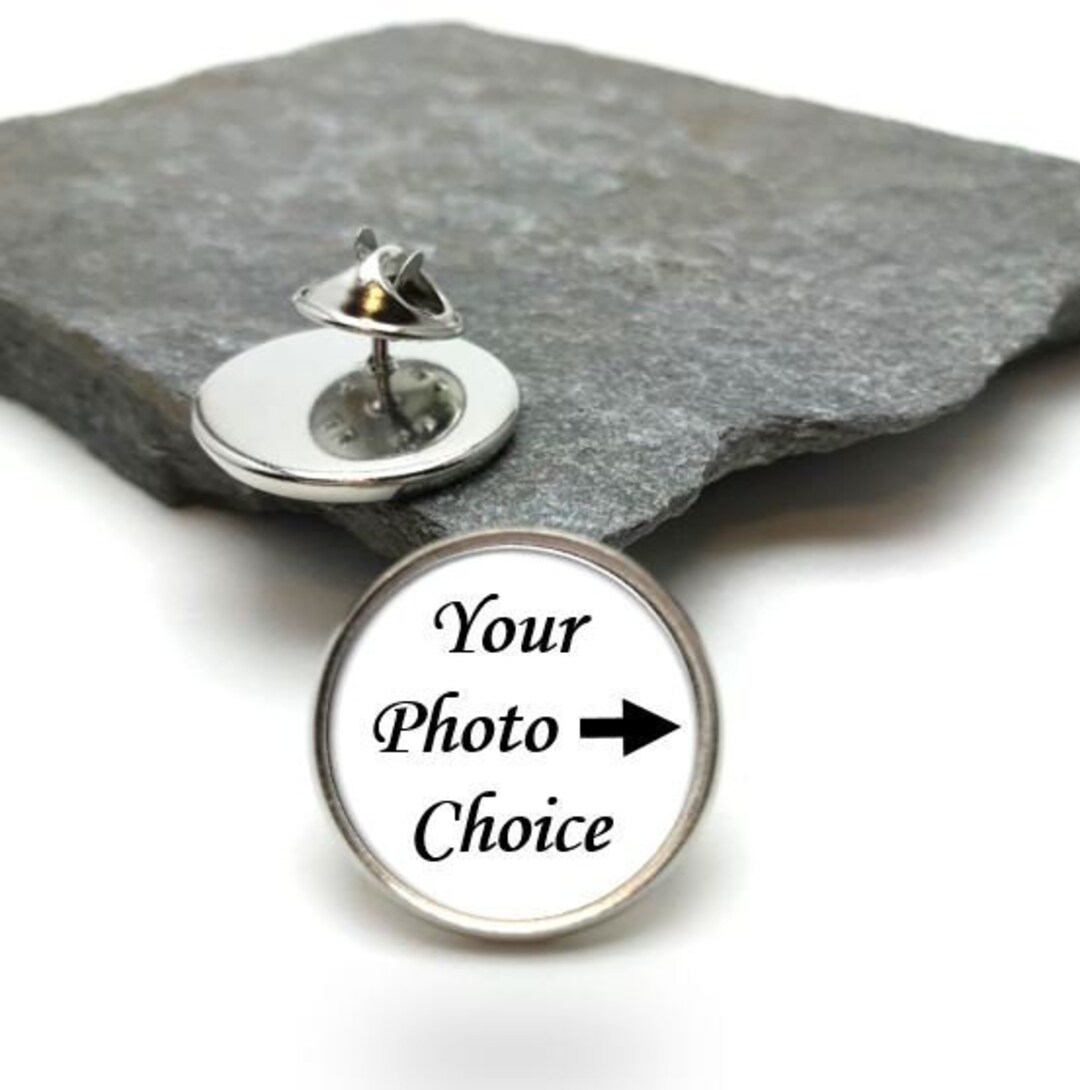 Superhero Pin, Superhero Lapel Pin, Superhero Tie Tack, Custom Photo ...