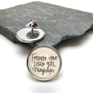 Your Child's Artwork Pin, Personalized Lapel Pin, Personalized Photo ...