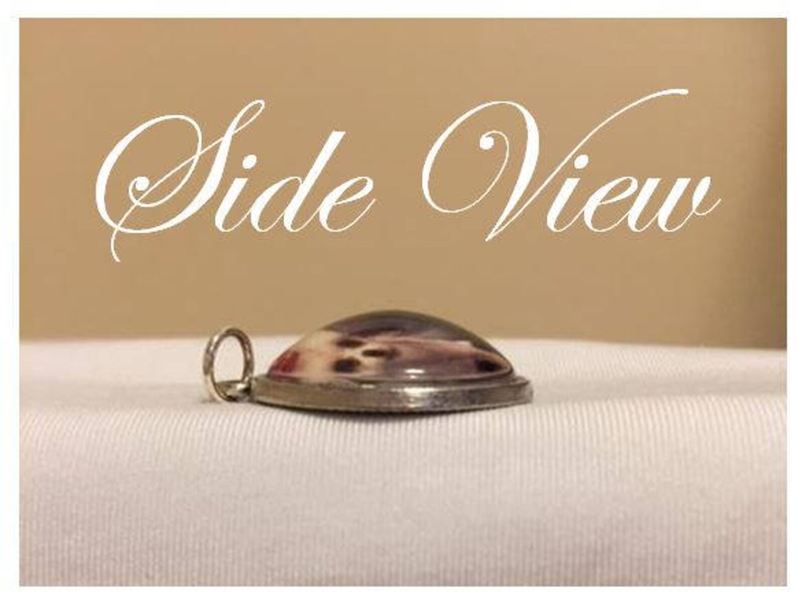 Small Round Photo Charm Small Charm Bracelet Charm | Etsy