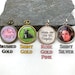 Small Round Photo Charm Small Charm Bracelet Charm - Etsy