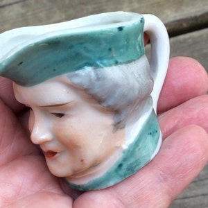 Vintage Mini Toby Jug Traditional Fillpot Philpot Tricorn Hat ...