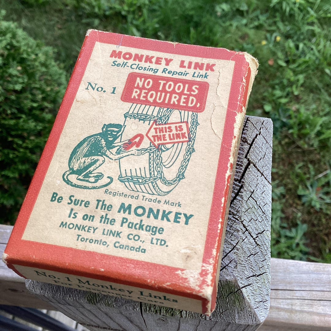 Vintage Monkey Link Tire Chain Repair Tool - No. 1 Metal Links - Etsy