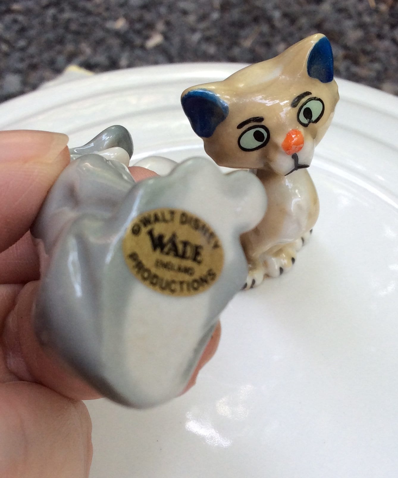 Vintage Wade Whimsies Pet Dog Cat Figurine Movies Animated Wades Lion ...