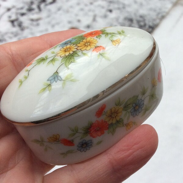 Oval Trinket Box - Etsy