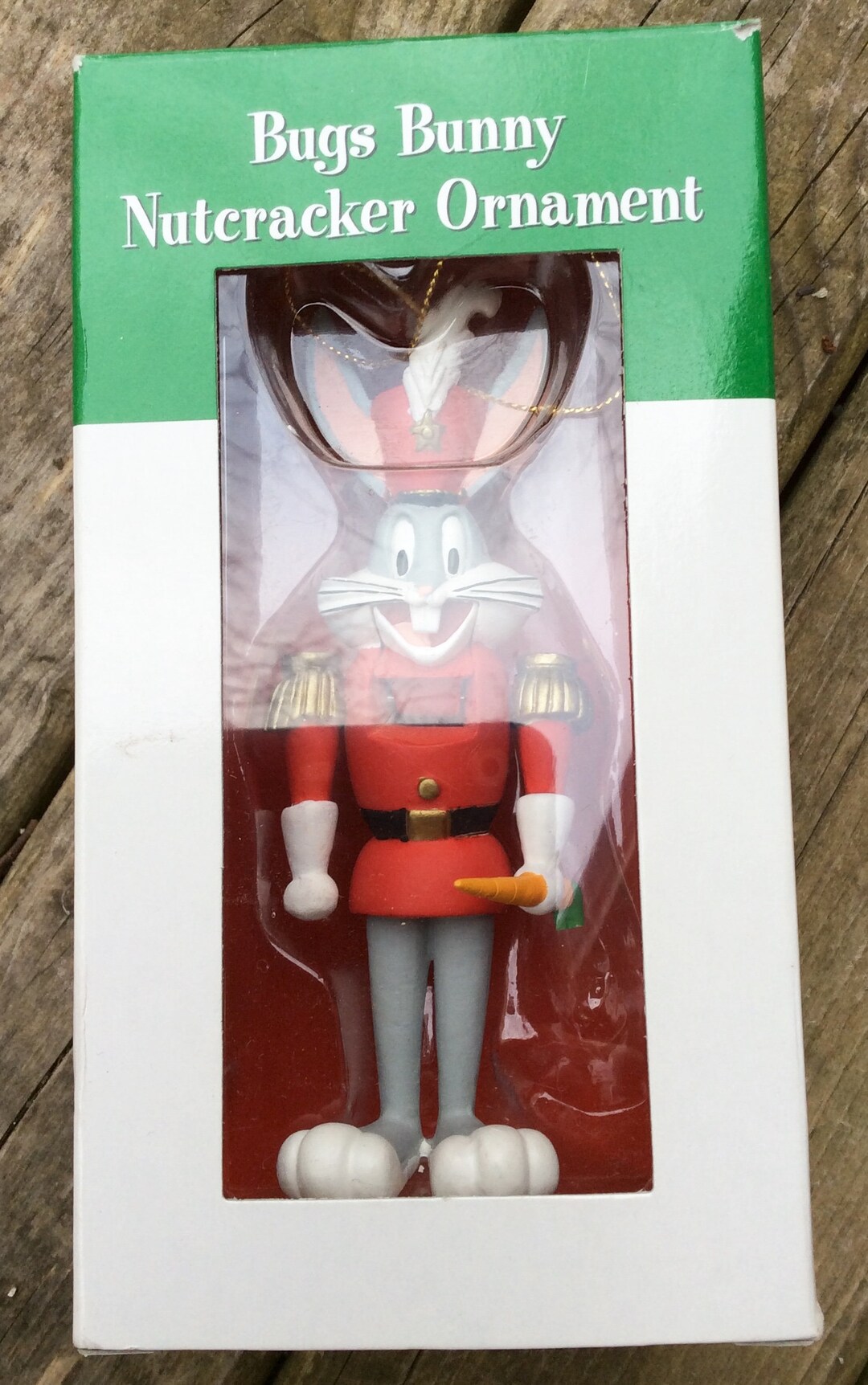 Vintage Cartoon Bugsbunny Rabbit Nutcracker, Retro Christmas Rabbit ...