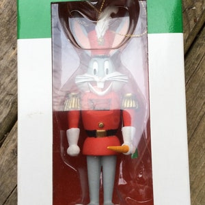 Vintage Cartoon Bugsbunny Rabbit Nutcracker, Retro Christmas Rabbit ...