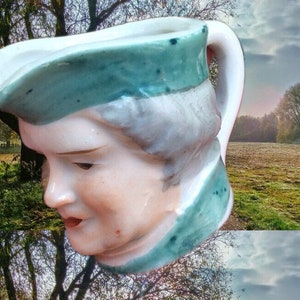 Vintage Mini Toby Jug Traditional Fillpot Philpot Tricorn Hat ...
