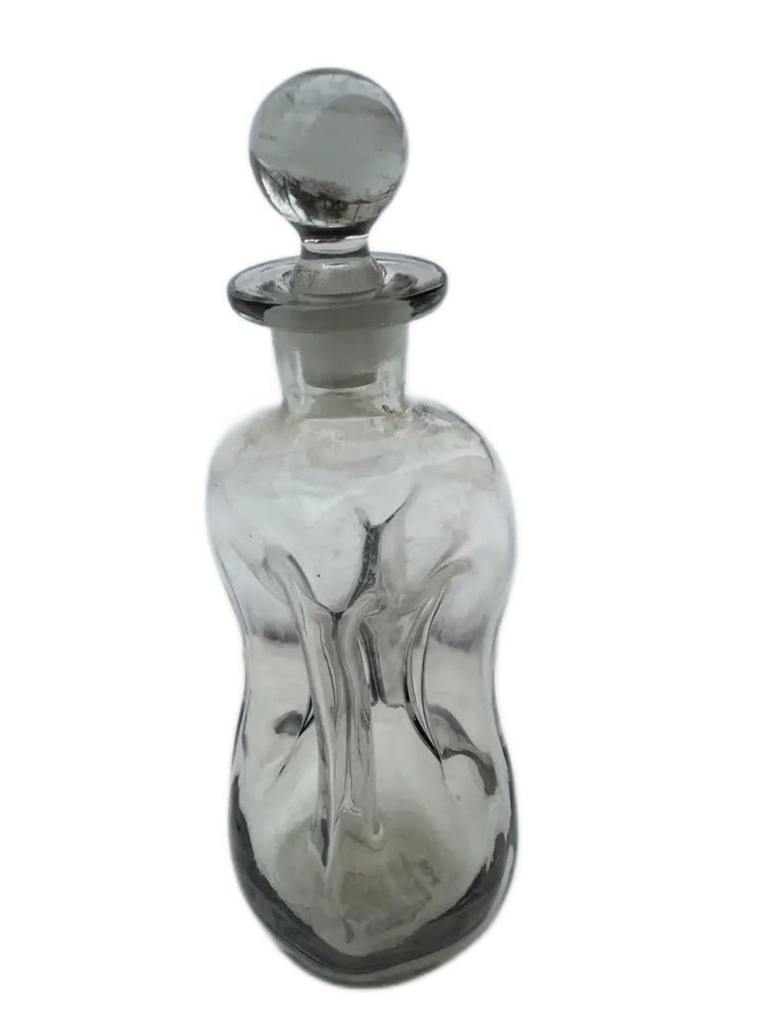 Vintage Apothecary Bottle Holmegaard Kastrup Decanter Danish Kluk Kluk ...