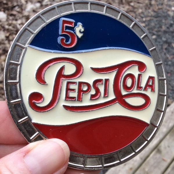 Red Enamel Coke Logo - Etsy