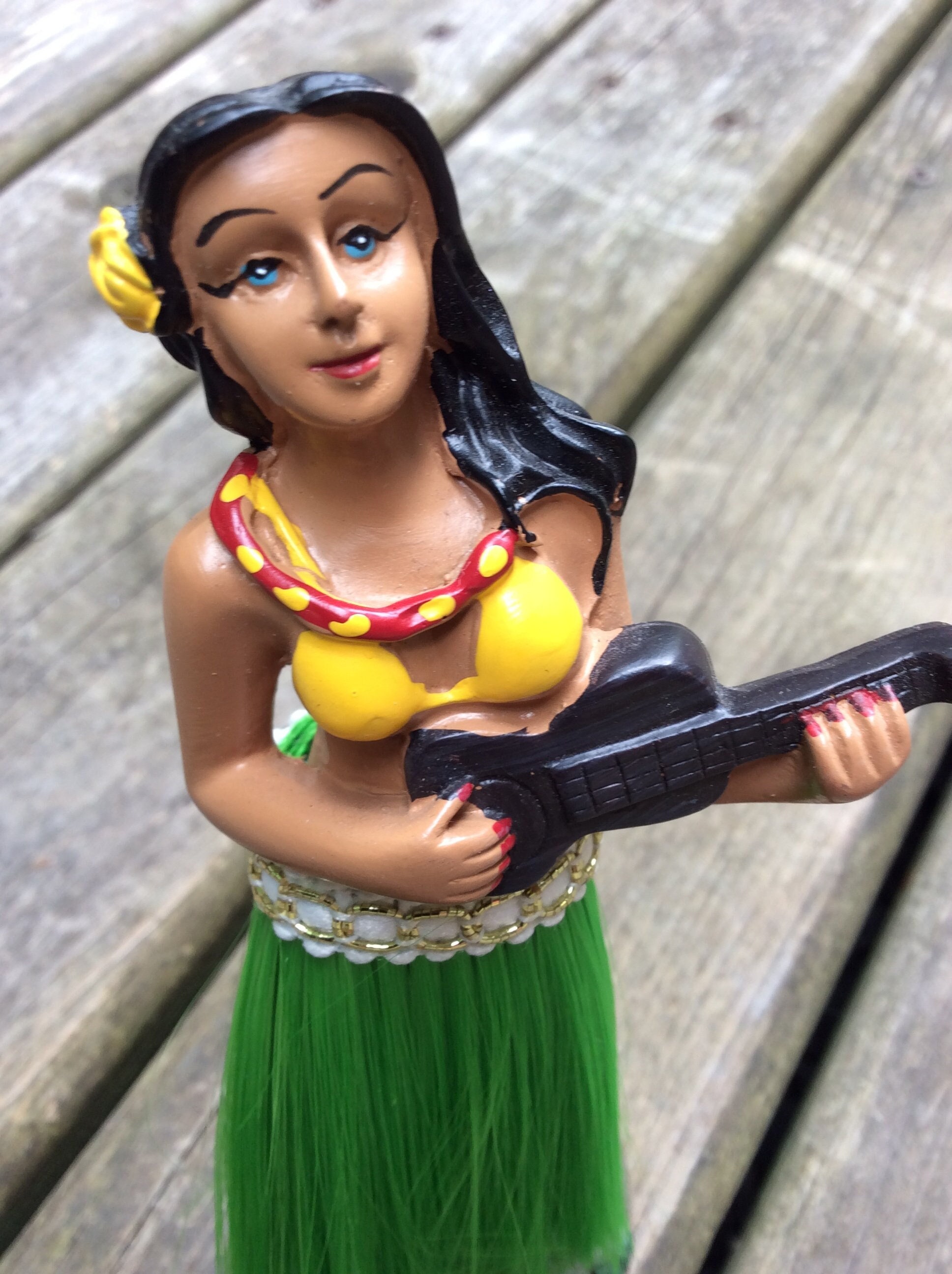 Vintage Hula Girl Dashboard