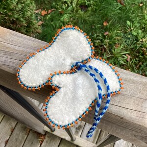 Vintage Indigenous Beaded Suede Fur Mittens First Nations Inuit ...