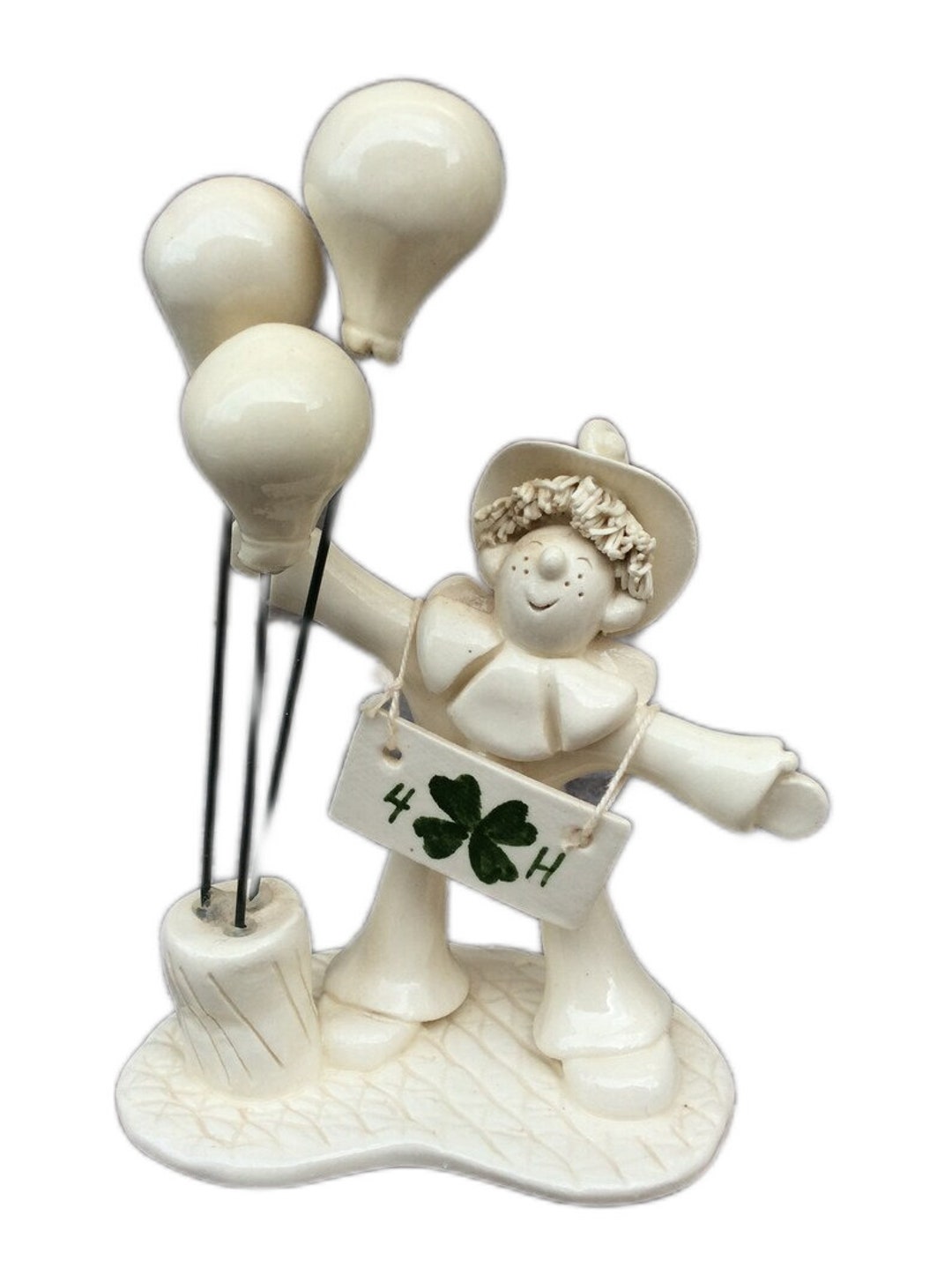 Vintage 4H Club Birthday Achievement Trophy Clown Handmade Canada ...