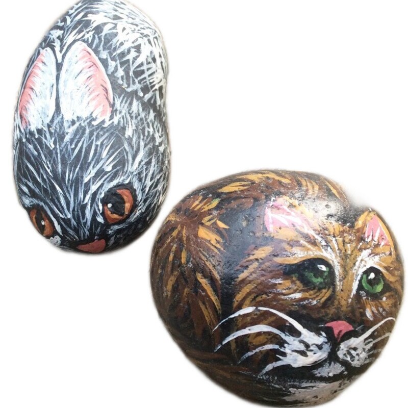 Fish Painted Rocks - Etsy