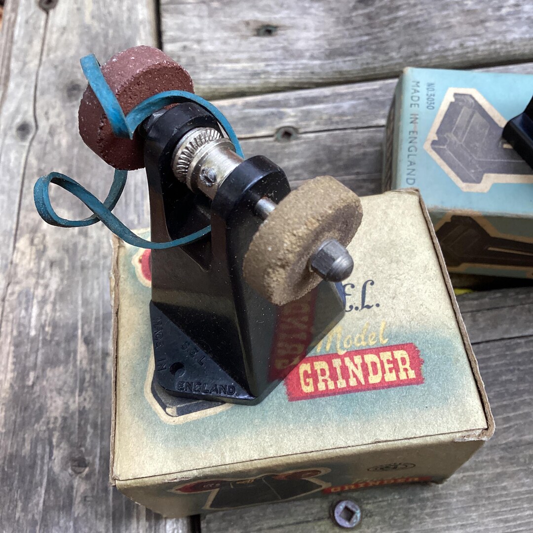 Vintage Miniature SEL Model Grinder # 3020, Steam Engine Accessory ...