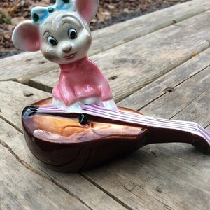 Vintage Anthropomorphic Salt and Pepper Shakers Lefton Mouse Miyao Cat ...