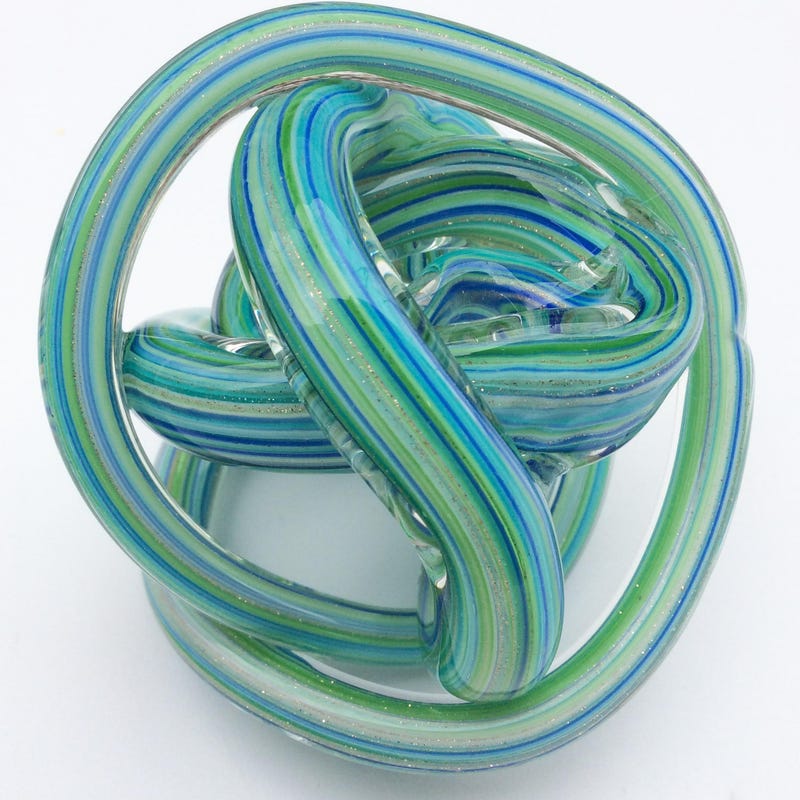 Blown Glass Knot - Etsy