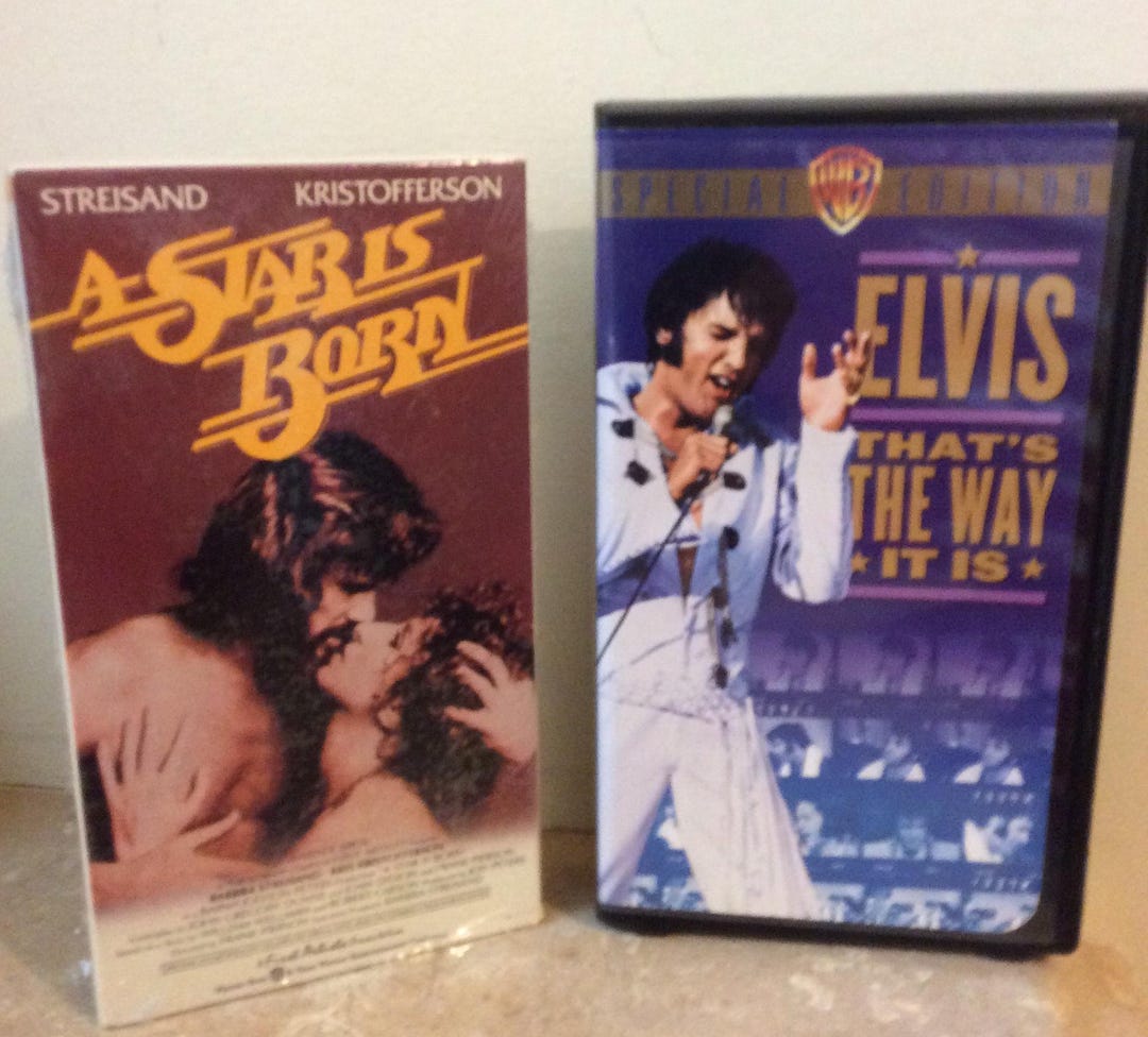 Vintage A Star is Born Kris Kristofferson VHS Movie Cassette Tapes ...