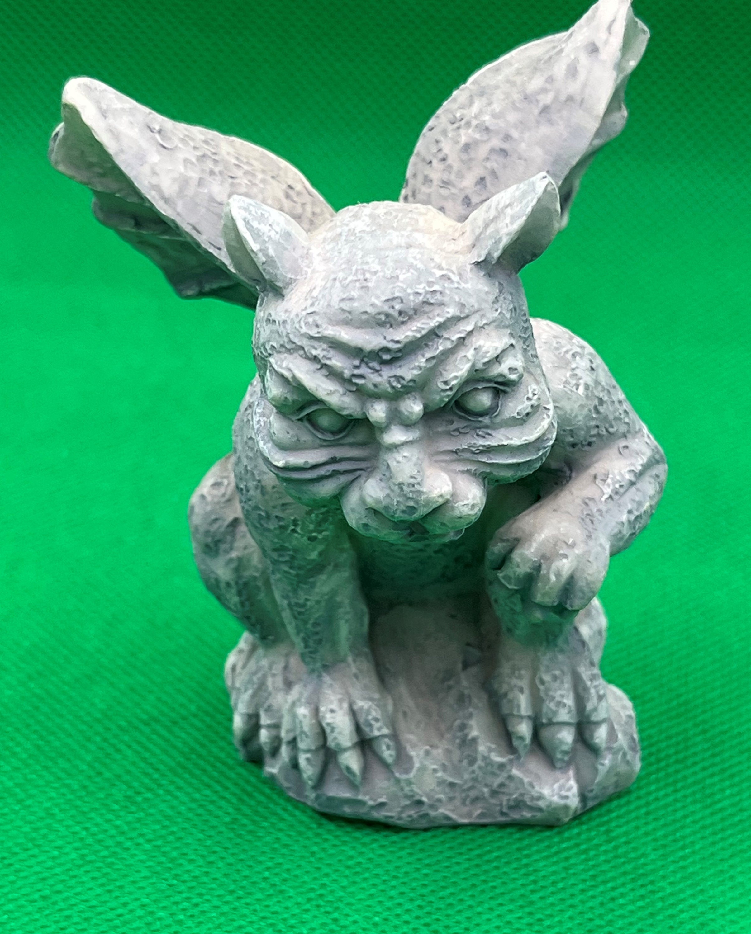 Gargoyle Ceramic Polyresin Table Figurine Statue Fantasy Mystical ...