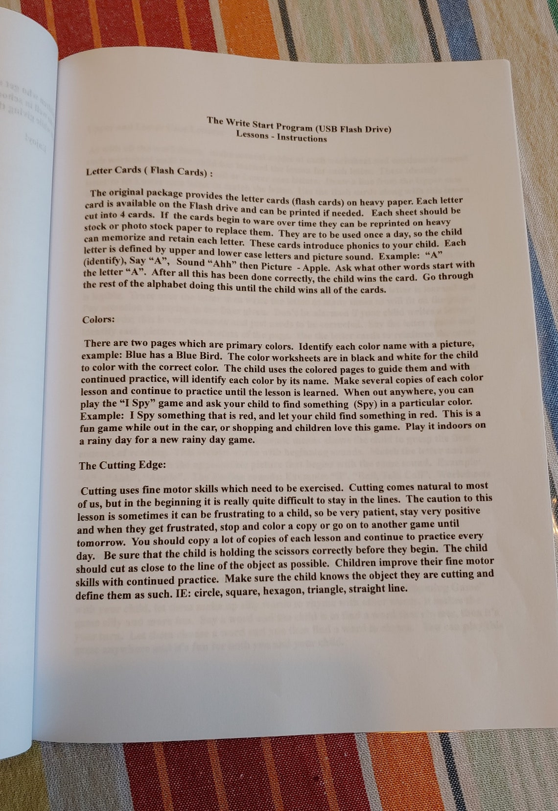 The Write Start Program Computer USB Edition Phonics and Beyond Back to ...