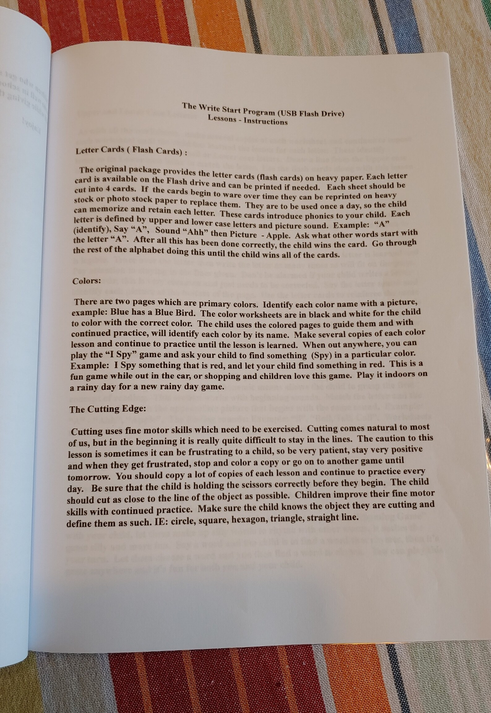 The Write Start Program Computer USB Edition Phonics and Beyond Back to ...