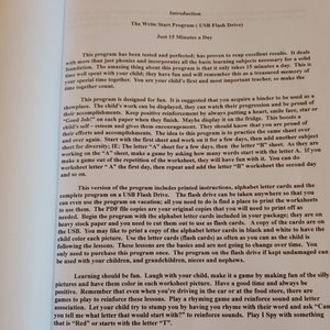 The Write Start Program Computer (USB) Edition Phonics and Beyond Back ...