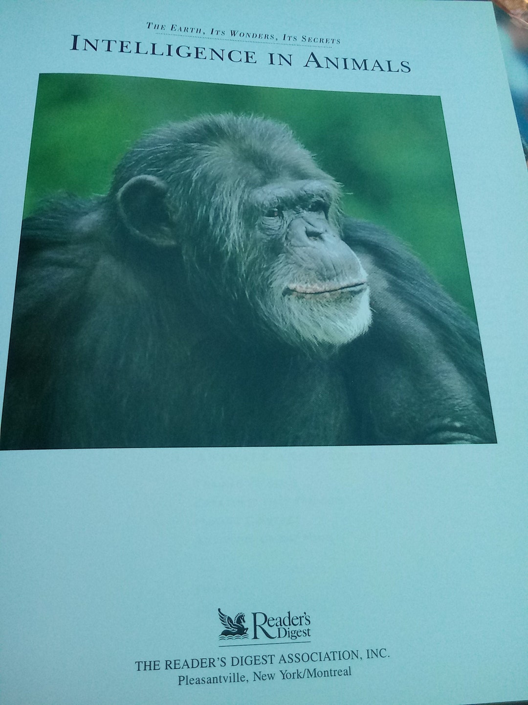 New Intelligence in Animals Book the Earth It's Wonders Its Secrets ...