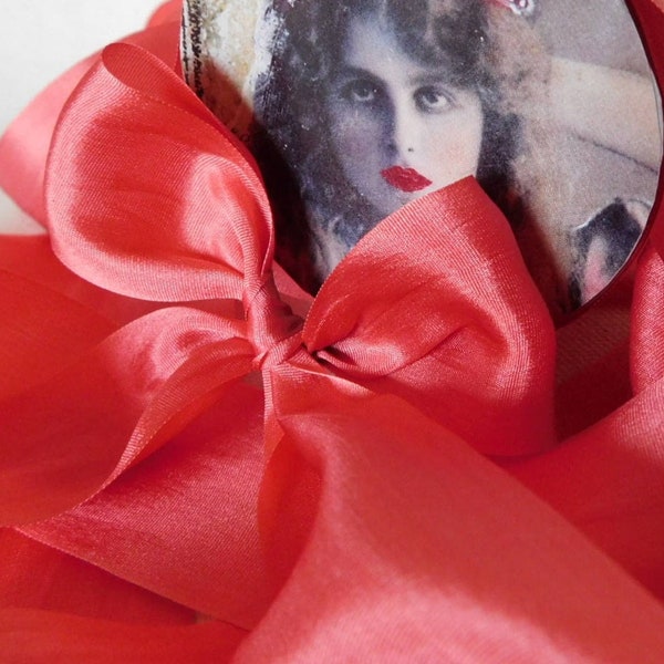 Coral Ribbon - Etsy