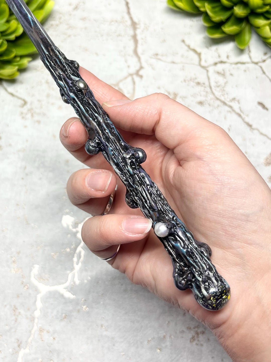 Mermaid Sea Witch Themed Handmade One of a Kind Wand - Etsy