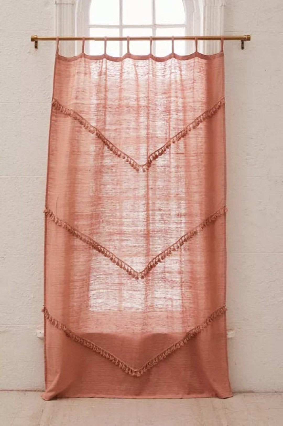 Handmade Tassels Curtain Fringes Curtain Window Curtain Boho - Etsy