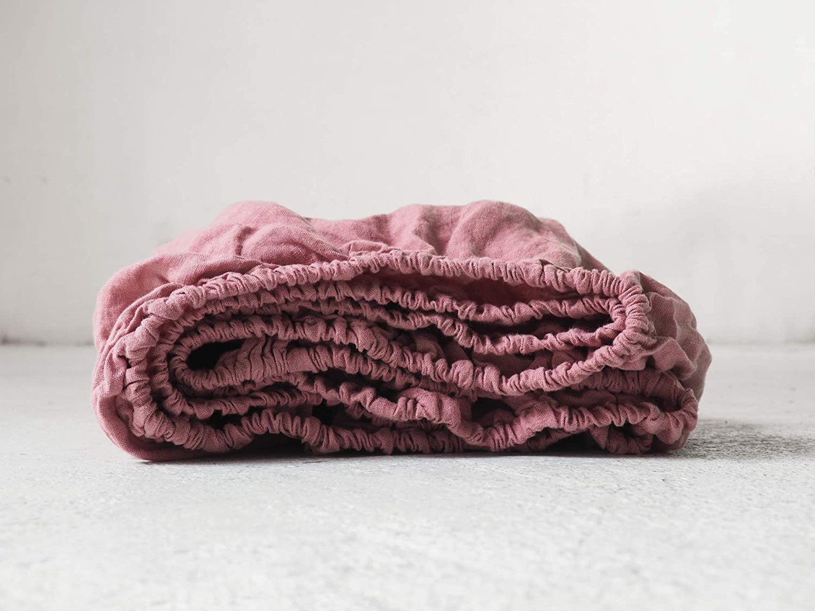 Blush Pink Cotton Sheet Blush Pink Cotton Bedding Set Pure - Etsy