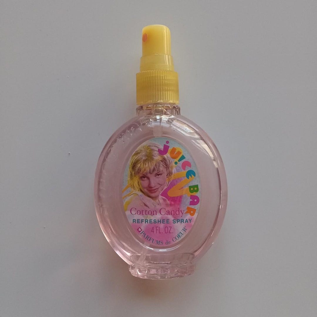 RARE 90s Vintage Juice Bar Cotton Candy Body Spray - Etsy