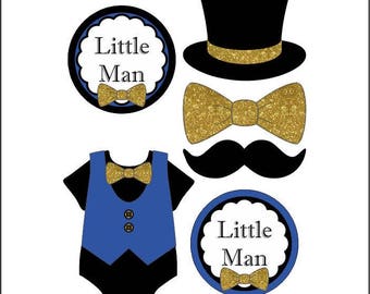 Little man printable | Etsy